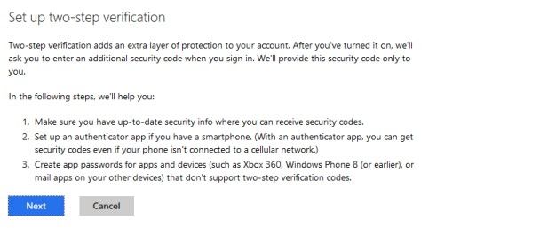 How To Turn On Or Off Two Step Verification For Your Microsoft Account